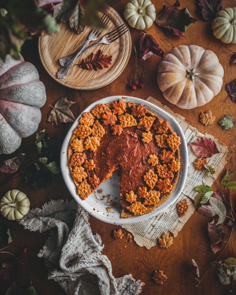 Miso Caramel Sweet Potato Pie - Marissa Makes